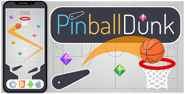 Pinball Dunk Html5 Game Construct 3 Codemarket