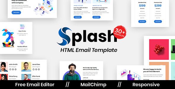 Splash Agency - Multipurpose Responsive Email Template - code.market