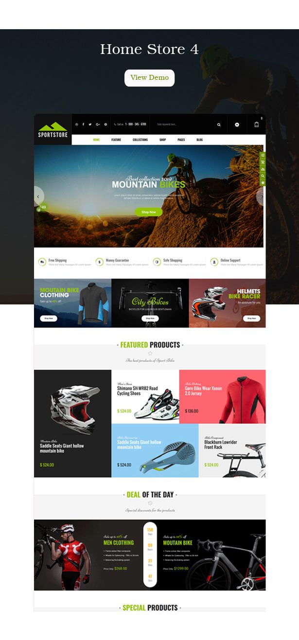 SportStore - Multipurpose Drag & Drop Sectioned Shopify Theme - code.market