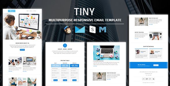Tiny - Multipurpose Responsive Email Template - code.market