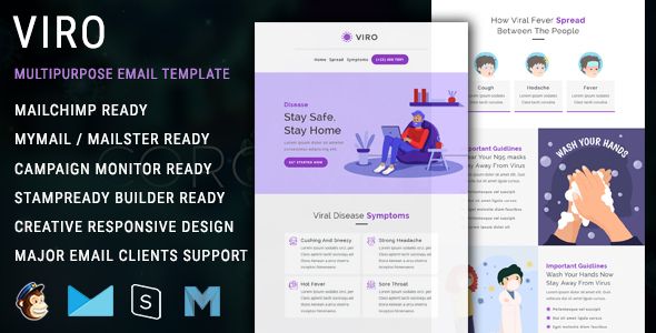 Viro - Multipurpose Responsive Email Template - code.market