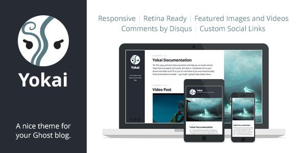 Yokai — Responsive Ghost Theme - code.market