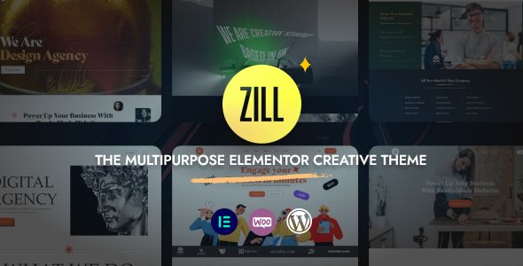ZILL - Multipurpose Elementor Creative Theme - code.market