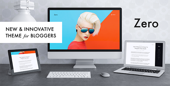 Zero - Responsive Ghost Blog Theme - code.market
