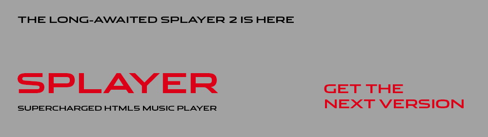 sPlayer - Super HTML5 Music Player - code.market