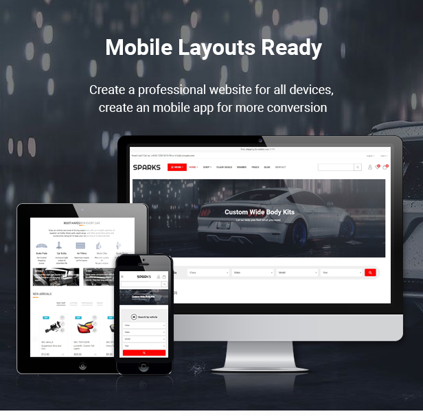 Spares - Auto Parts & Supermarket Prestashop Theme - code.market