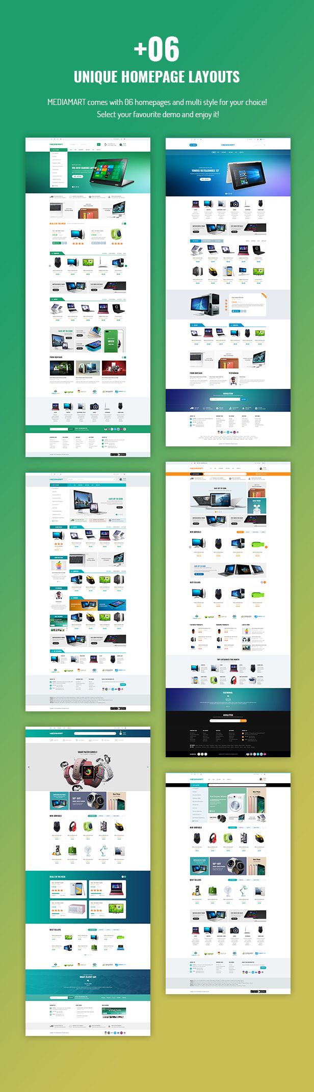 Mediamart - Responsive Shopify Theme - code.market