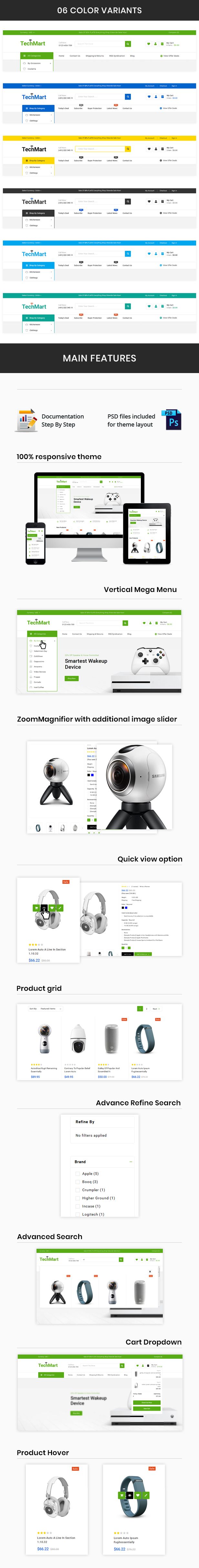 TechMart - Multipurpose Stencil BigCommerce Theme - code.market