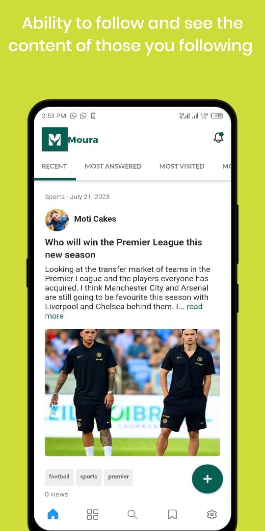 MOURA Quora Clone| Social Media Question and Answer - code.market