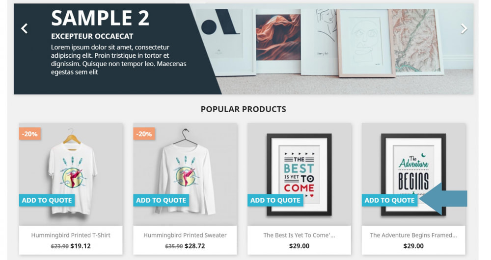 Prestashop Advance Quote Module - code.market