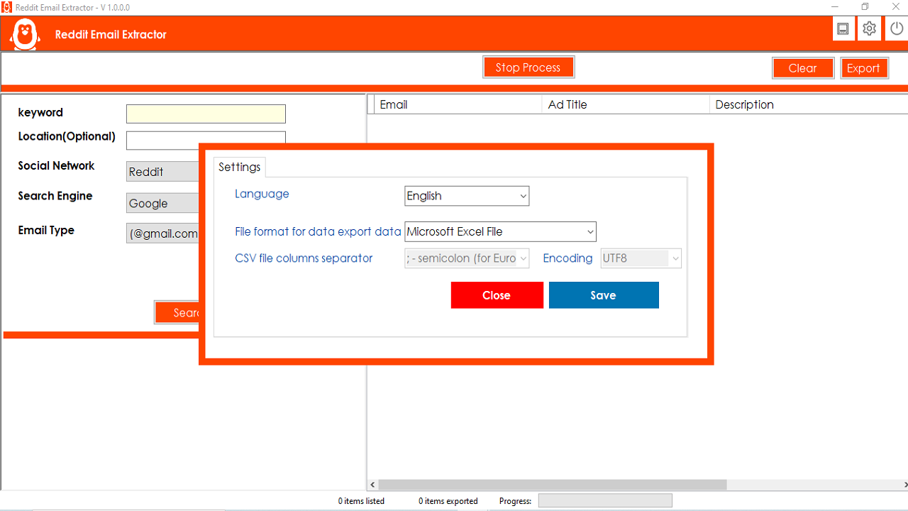 Redit Email Extractor - code.market Redit Email Extractor - code.market