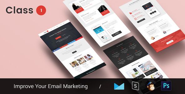 Class One - Multipurpose & Responsive Email Template + Builder - code.market