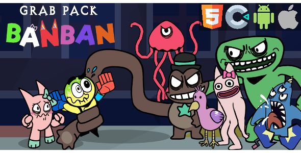 Grabpack Banban Html5 Game Construct 3 C3p Code Market