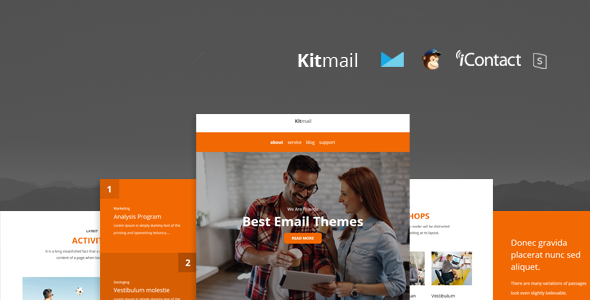 Kit Mail - Responsive E-mail Template + Online Access - code.market