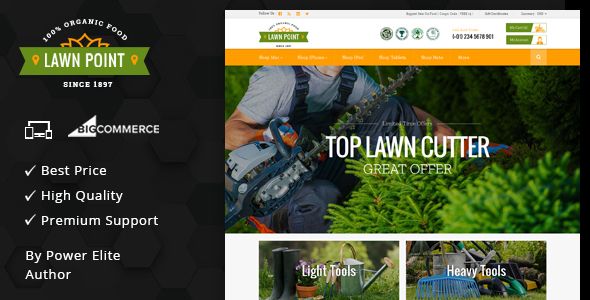 Lawn Point - Multipurpose Stencil BigCommerce Theme - code.market
