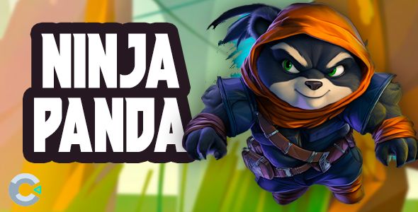 Ninja Panda - HTML5 Game - Construct 3 + (Mobile+Web) - code.market