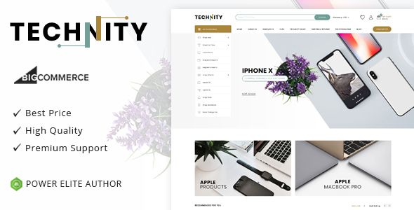 Technity - Multipurpose Stencil BigCommerce Theme - code.market