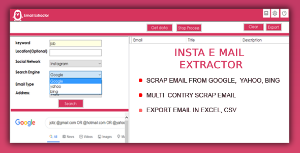 instagram email extractor and scraper - code.market instagram email extractor and scraper - code.market