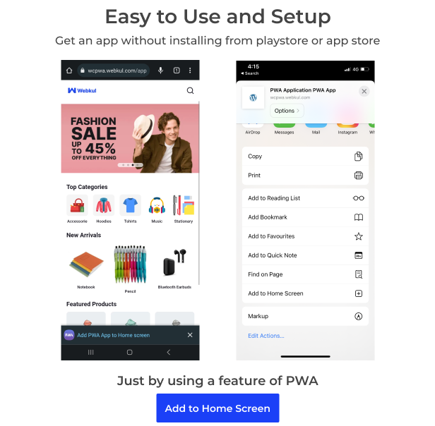 Progressive Web App ( PWA ) for WooCommerce - code.market