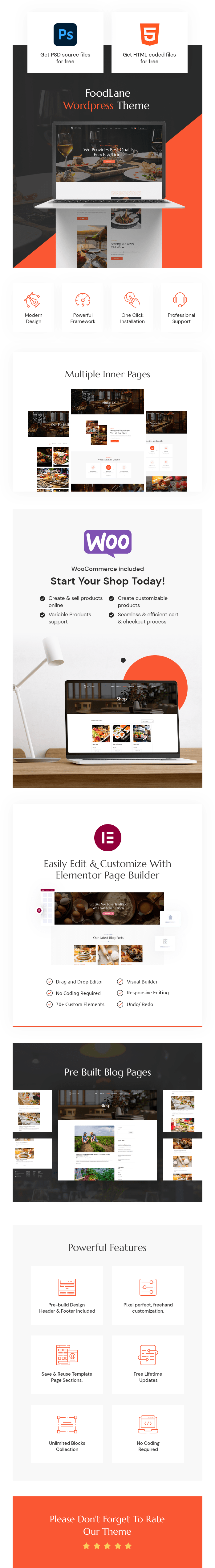 Foodlane | Food & Restaurant Multipurpose WordPress Theme - code.market
