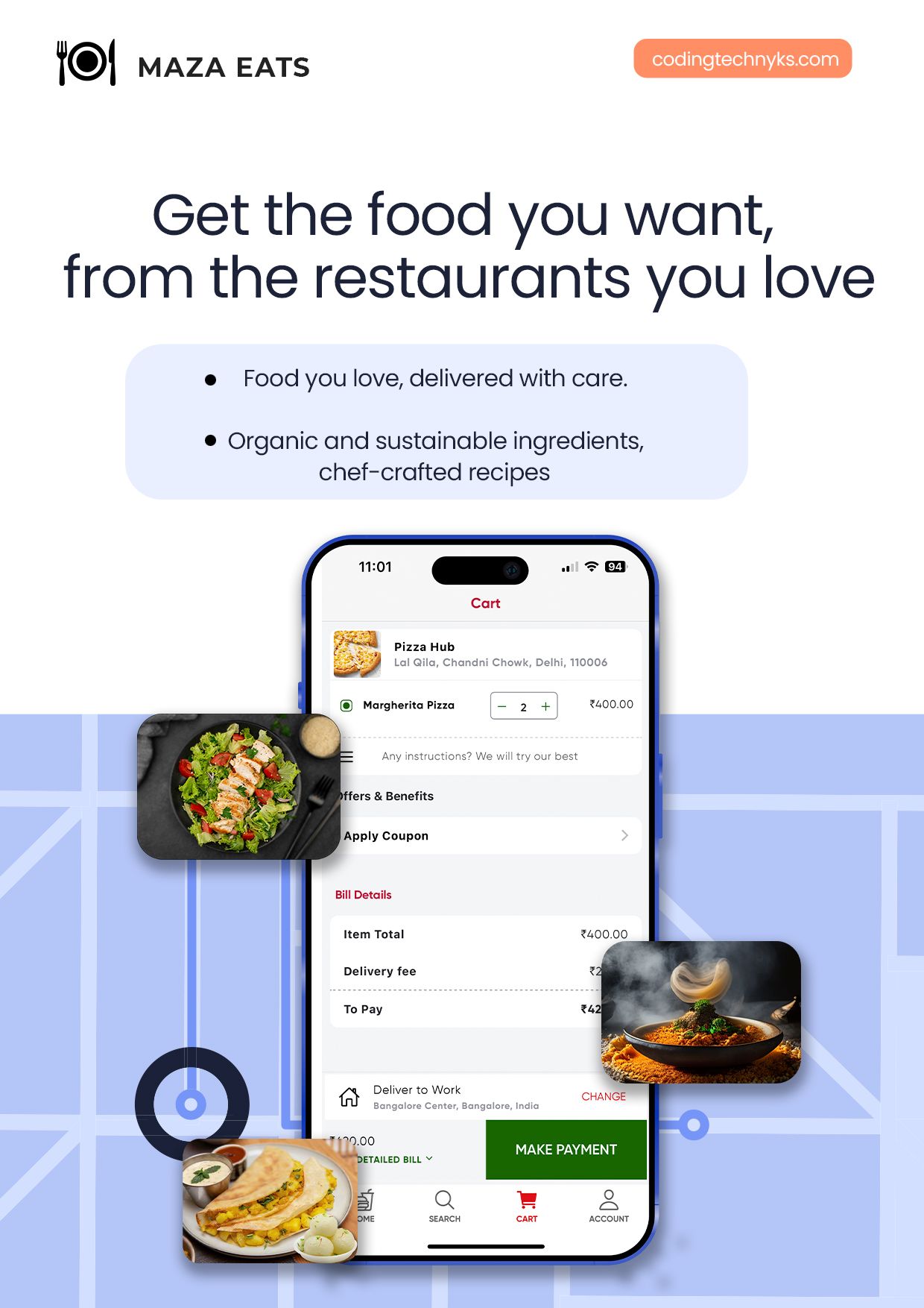 Ionic 7 Food Delivery App Template (Standalone & NgModule) - code.market
