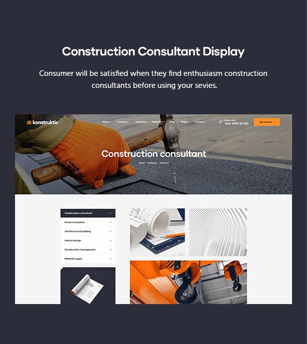 Konstruktic - Construction & Building WordPress Theme - code.market