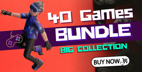 40 HTML5 Games Bundle - code.market