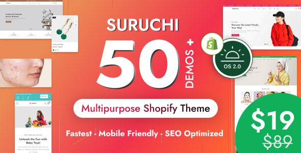 Suruchi - Clean Versatile Responsive Shopify Theme - code.market