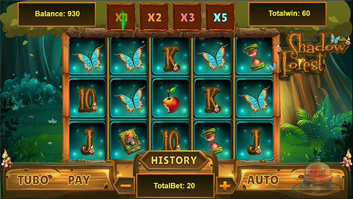 Shadow Forest Slot - HTML5 Game - code.market