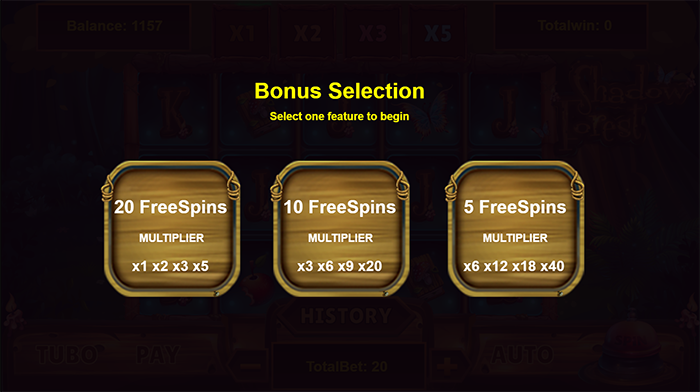 Shadow Forest Slot - HTML5 Game - code.market