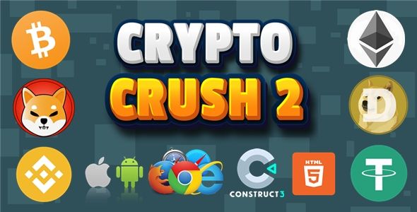 Crypto Crush 2 - Crypto Game - HTML5/Mobile (C3p) - code.market