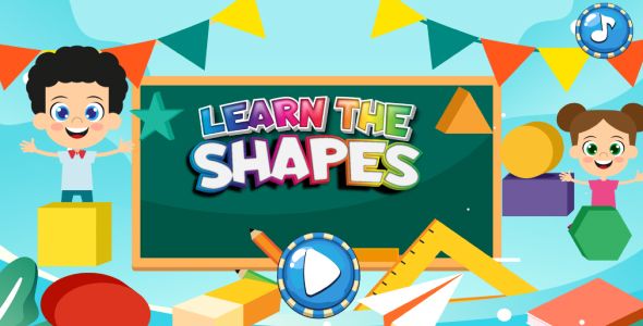 Learn The Shapes Game Educational Game Html5 Construct 3 Game