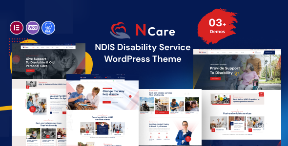 Ncare - NDIS Disability Service WordPress Theme - code.market