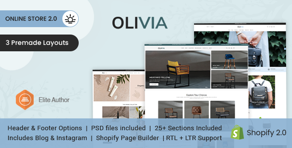 Olivia - Shopify Multi Purpose Theme - code.market