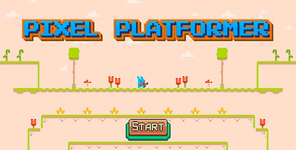 Pixel Platformer - Cross Platform Casual Game - code.market