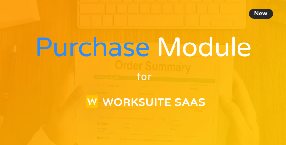 Purchase Module for Worksuite SAAS - code.market