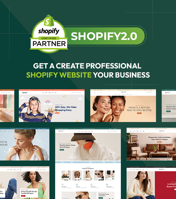 Queen - Multipurpose Responsive Shopify Theme OS 2.0 - code.market
