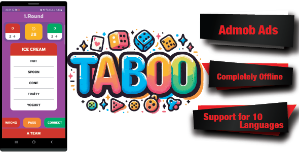 Taboo Digital Game Android Game Template - code.market
