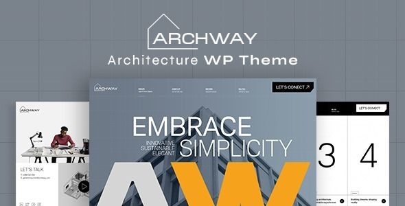 Archway - Architecture WordPress Theme - code.market