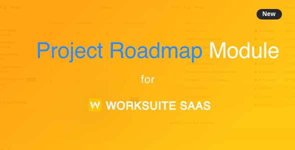 Project Roadmap - Advanced Reporting for Worksuite SAAS Projects - code ...