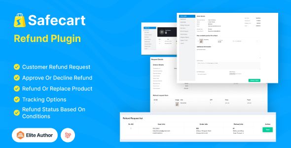 Refund Plugin Safecart Multi Vendor Laravel Ecommerce Platform Code Market