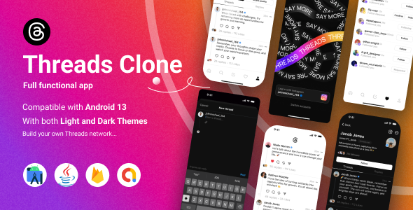 Threadster - Threads|Instagram Clone-Social Network - code.market