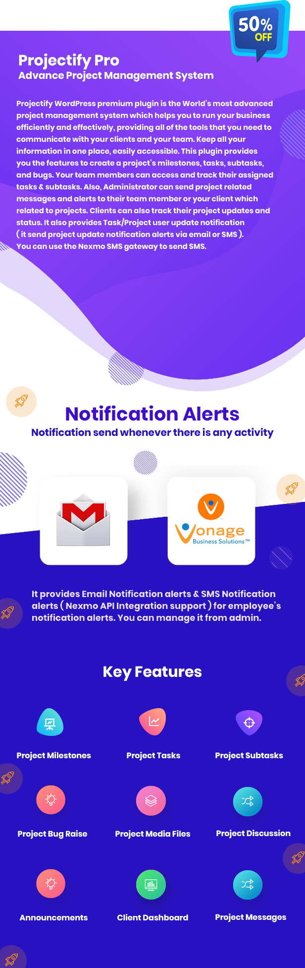 Projectify Pro - Advance Project Management System - code.market