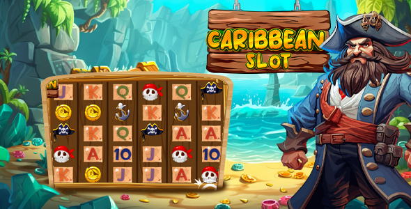 Caribbean Slot - HTML5 Game - code.market