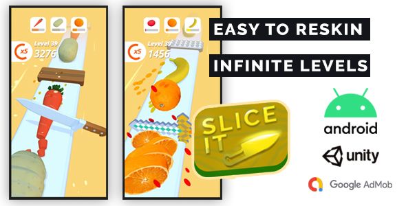 Perfect Slice 3d Complete Unity Game Admob Unity Mobile 3d Code 7122