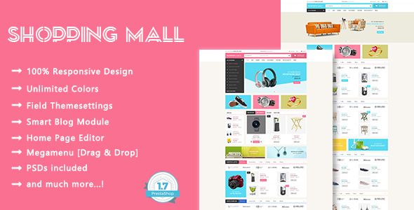 Shopping Mall - SuperMarket PrestaShop Theme - code.market