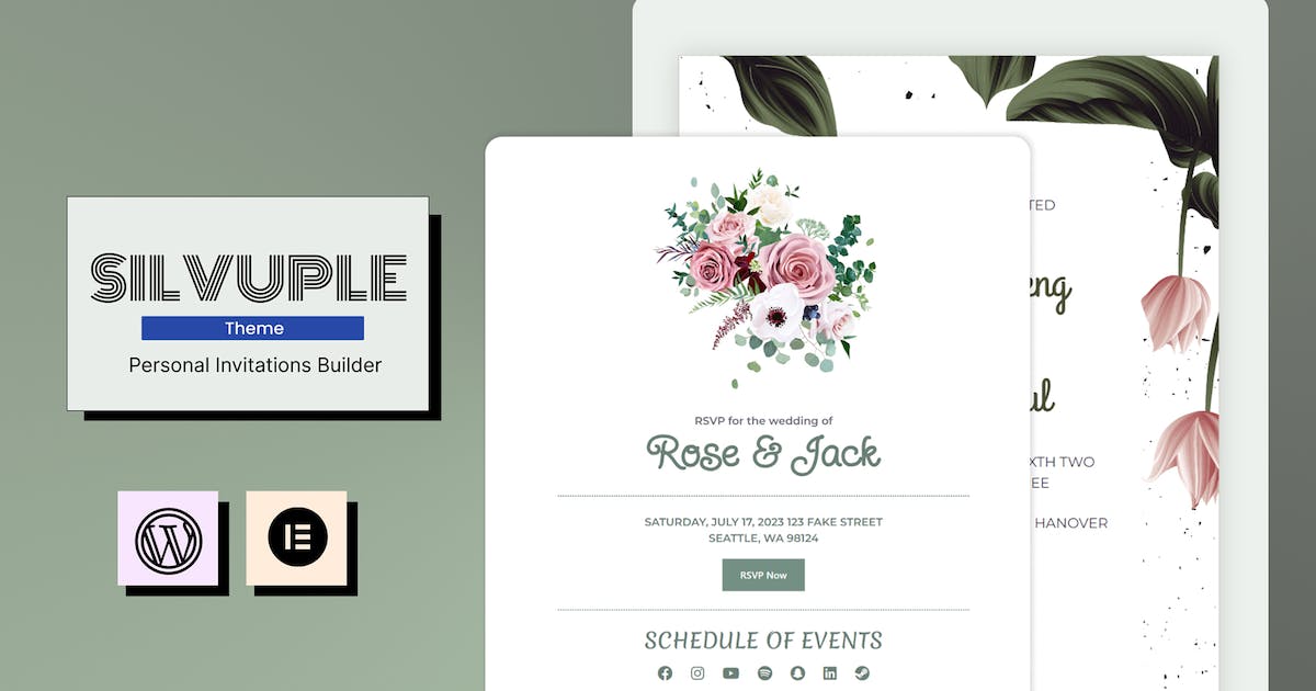 Silvuple – Online Invitation Maker Theme - code.market