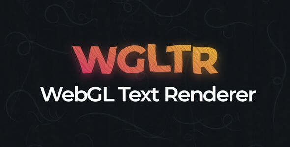 WGLTR - WebGL Text Renderer - code.market