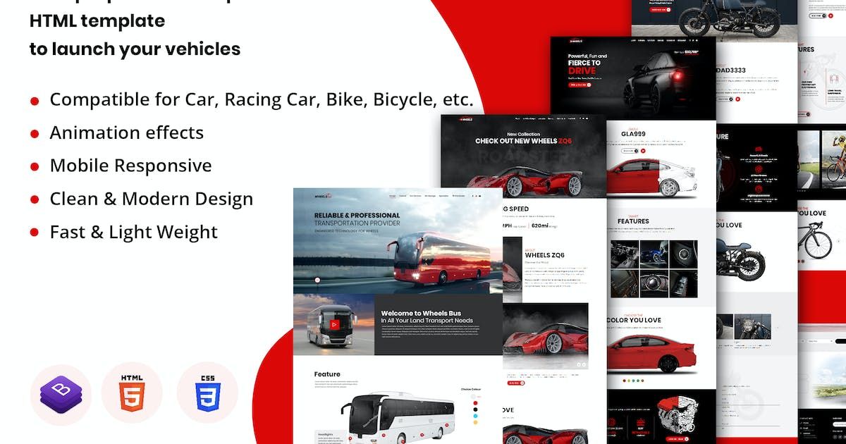 Automobile Business Responsive HTML Template - code.market