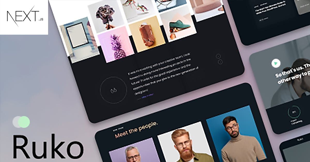 Creative Agency & Showcase Nextjs Template - code.market
